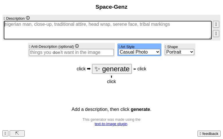 Space-Genz ― Perchance Generator