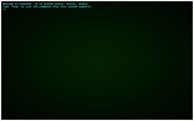 Interative Terminal Template ― Perchance Generator