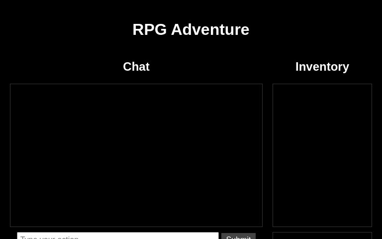 RPG Adventure ― Perchance Generator