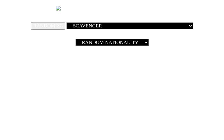 Stalker Character Generator Fate Core