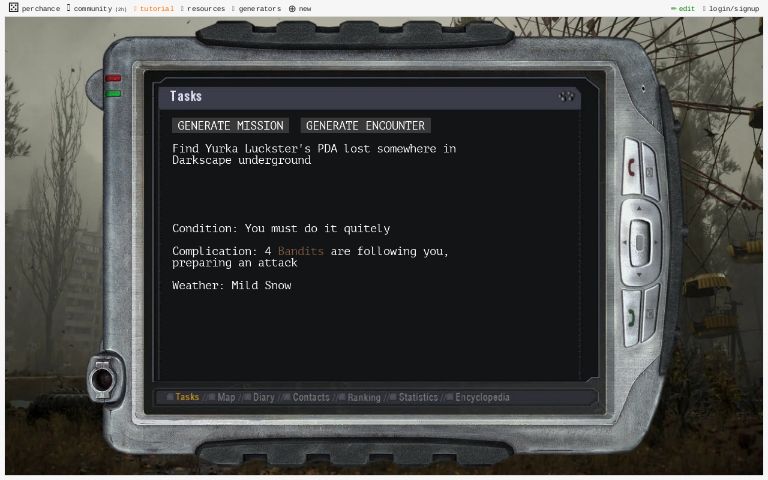 Bkheollryc ― Perchance Generator