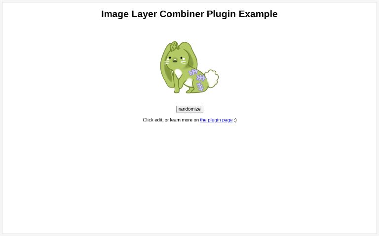 Image Layer Combiner Plugin Example
