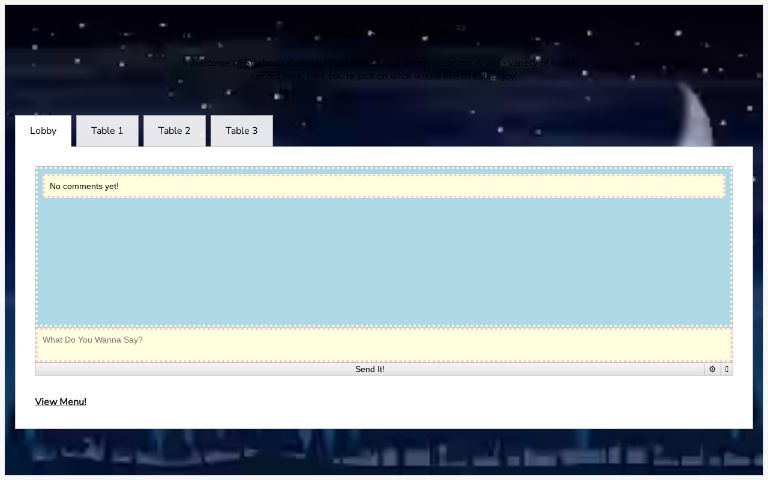 Starburst Cuisines ― Perchance Generator