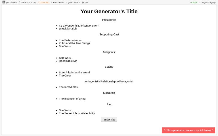I9l1d0obth ― Perchance Generator