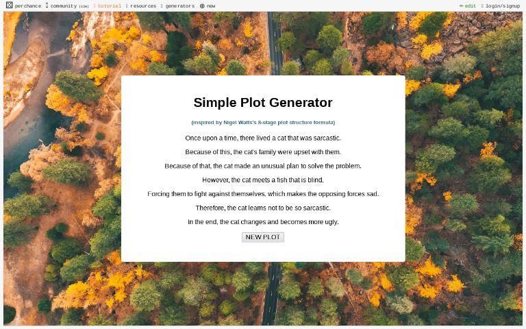 Simple Plot Generator