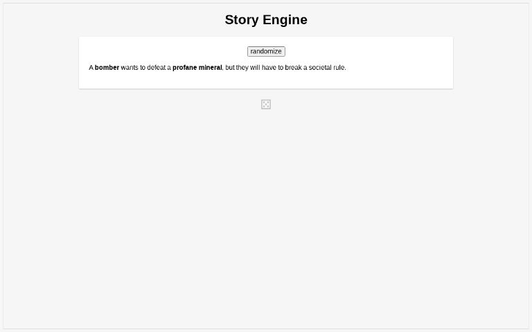 Story Engine ― Perchance Generator