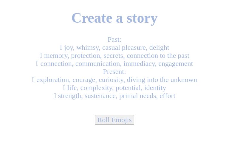 Create a story ― Perchance Generator