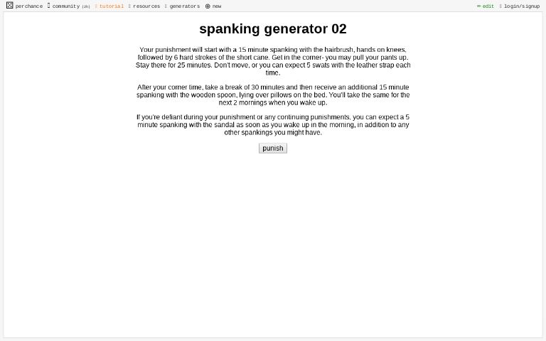 spanking generator 02
