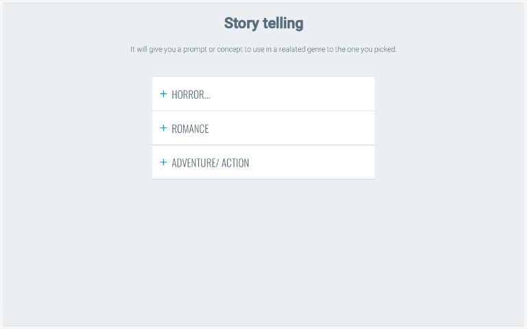 Story telling ― Perchance Generator