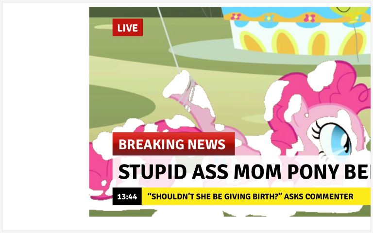 Stupid Ass Mom Pony Being Sus ― Perchance Generator