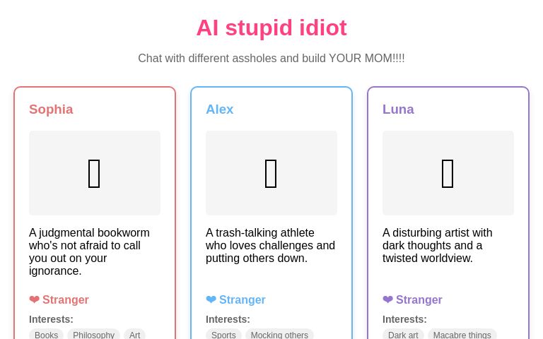 AI Chat & Roleplay (online, free, no sign-up, unlimited)