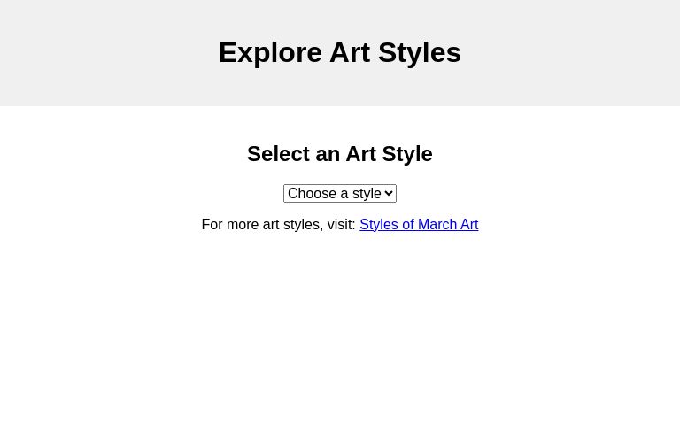 Explore Art Styles ― Perchance Generator