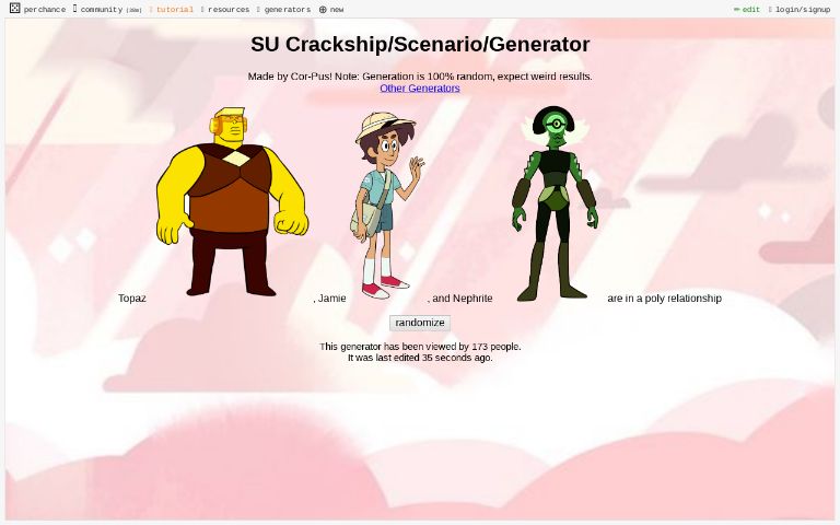 SU Crackship/Scenario/Generator