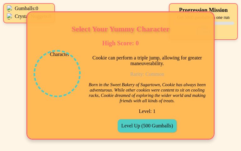 Select Your Yummy Character ― Perchance Generator