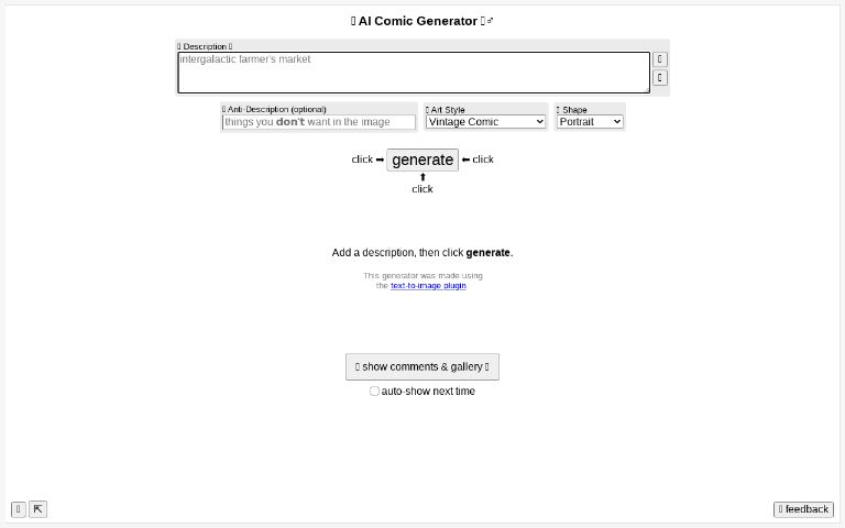 super-ai-comic-generator