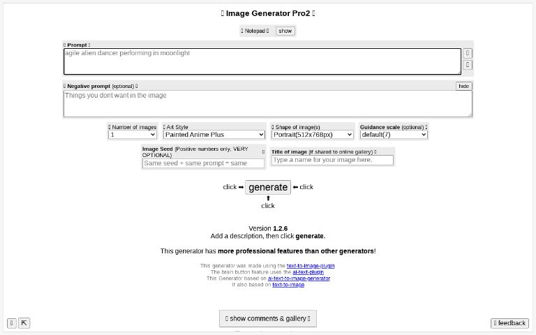 Free No Limit AI Image Generator (Text to Image)