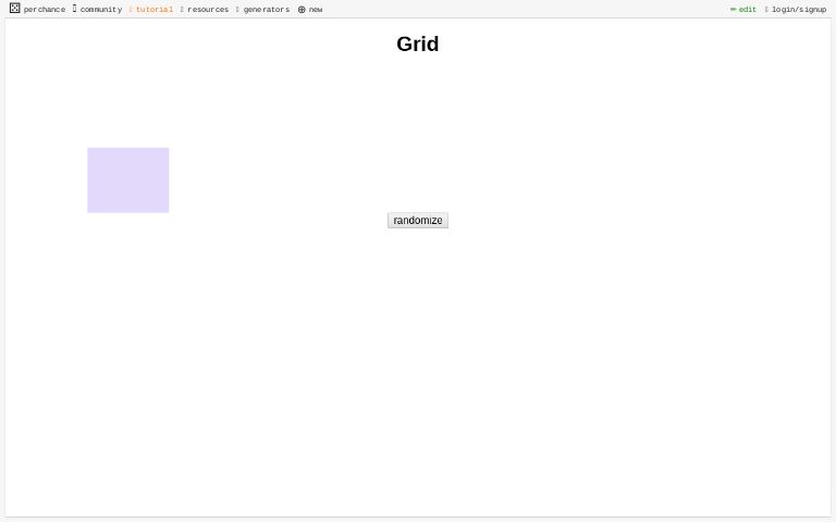 Grid ― Perchance Generator