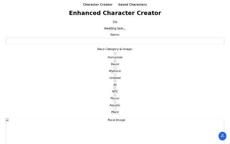 Enhanced Character Creator ― Perchance Generator