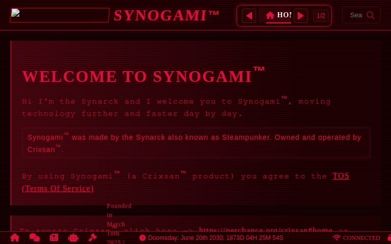 Welcome to SYNOGAMI™ ― Perchance Generator