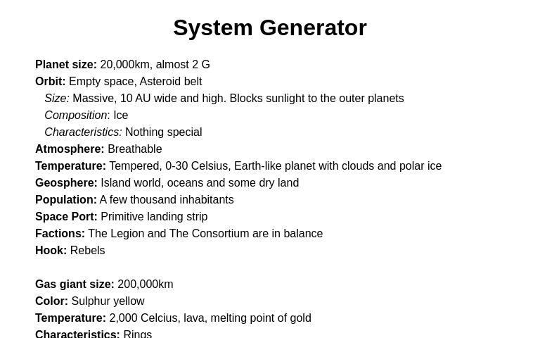 System Generator