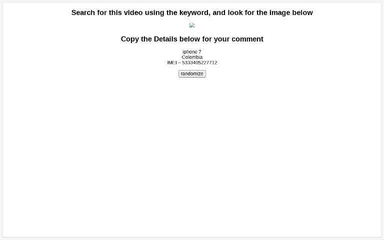Search for this video using the keyword, and look for the image below ...