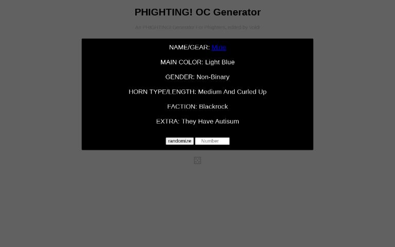 PHIGHTING! OC Generator