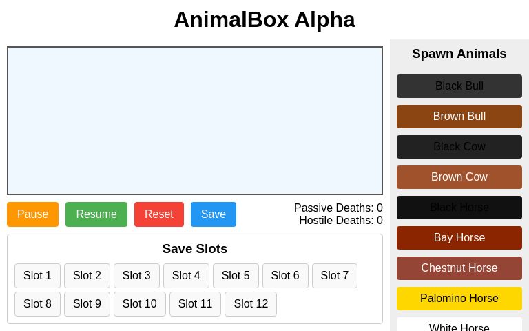 AnimalBox Alpha ― Perchance Generator