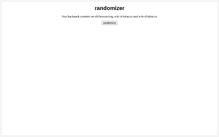 randomizer ― Perchance Generator