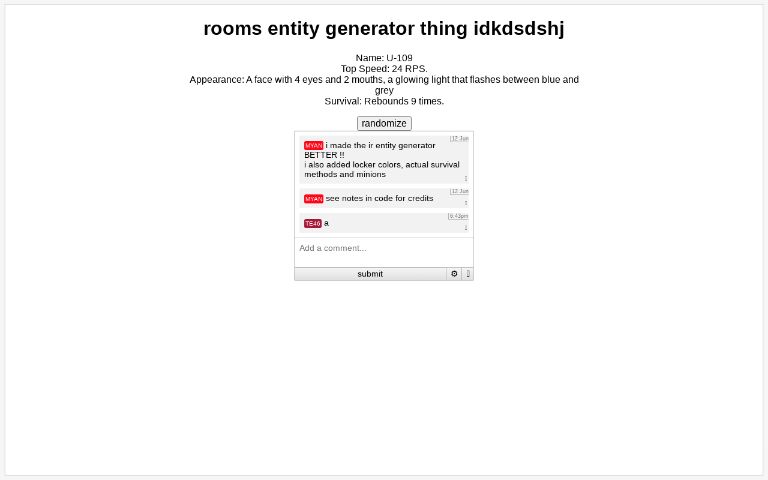 rooms entity generator thing idkdsdshj