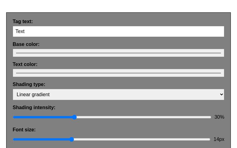 Tag Maker ― Perchance Generator