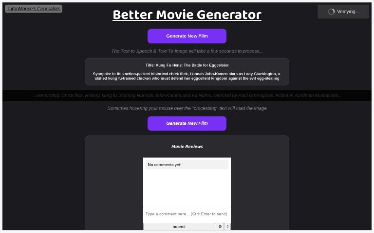 Movie Poster Generator
