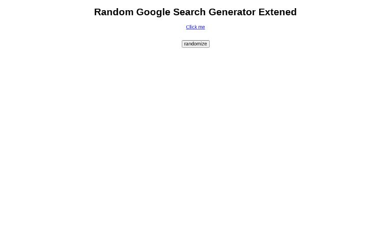 Random Google Search Generator Extened