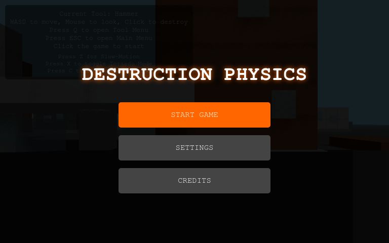 DESTRUCTION PHYSICS ― Perchance Generator