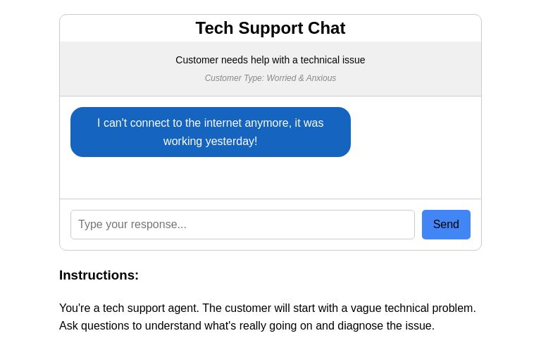Tech Support Chat
