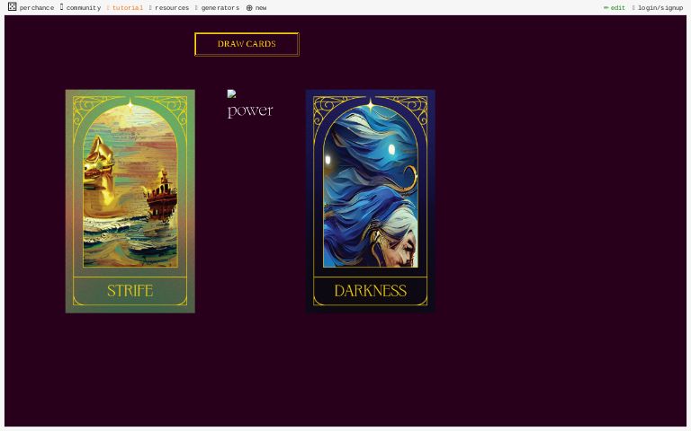 technomancer-oracle ― Perchance Generator