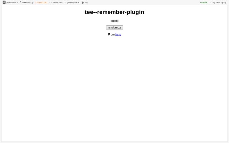 tee--remember-plugin