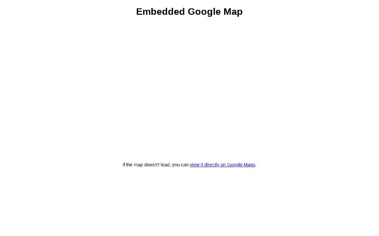 Embedded Google Map ― Perchance Generator
