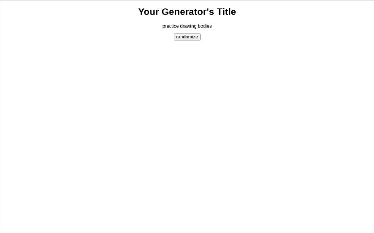 Temp Name ― Perchance Generator