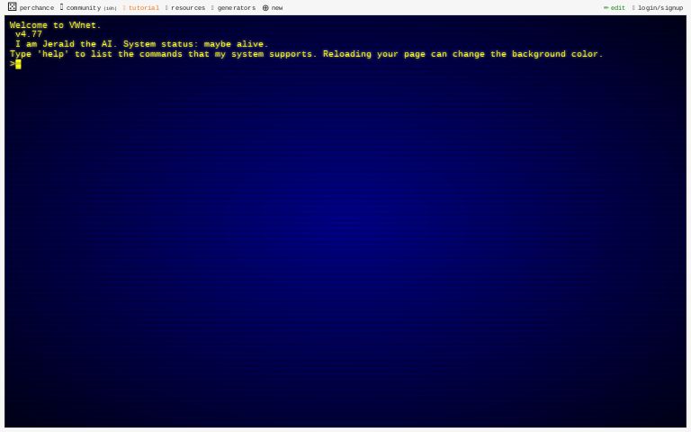 The Tab of Jerald ― Perchance Generator