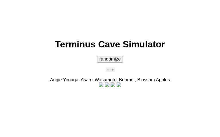 Terminus Cave Simulator ― Perchance Generator