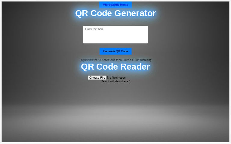 Tero Qr Code Gen