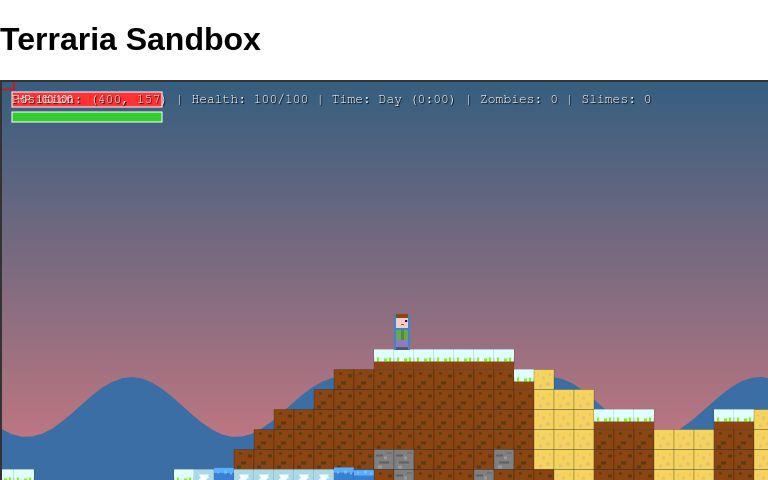 Terraria Sandbox ― Perchance Generator