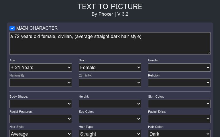 Text To Picture ― Perchance Generator