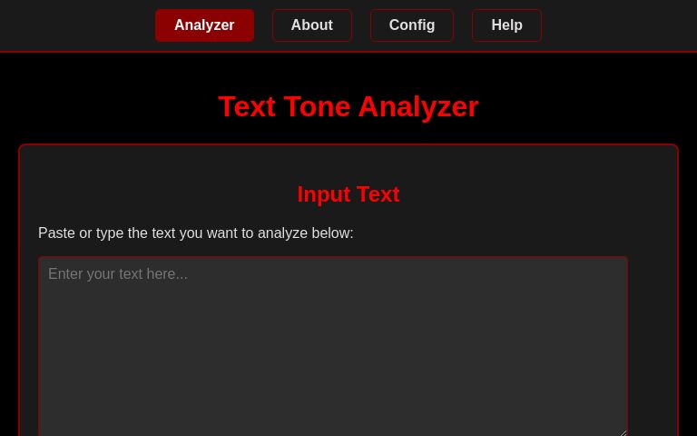 Text Tone Analyzer ― Perchance Generator