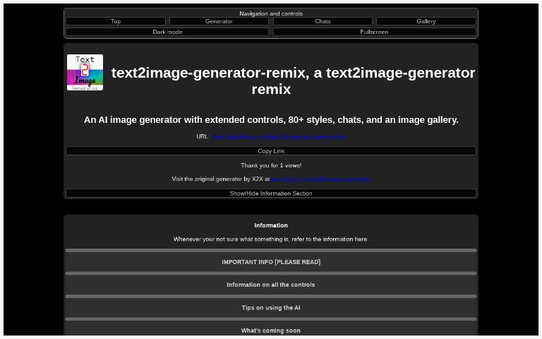 text2image-generator