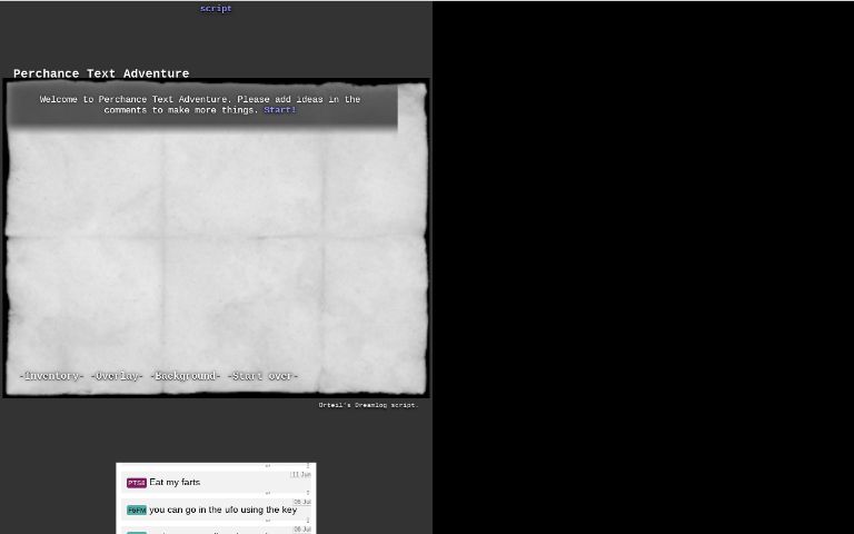 Textadventure ― Perchance Generator