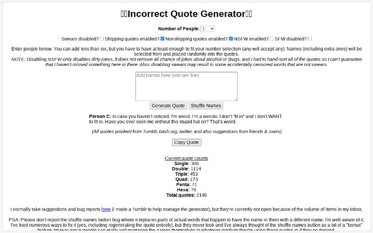 Recently Updated Generators ― Perchance