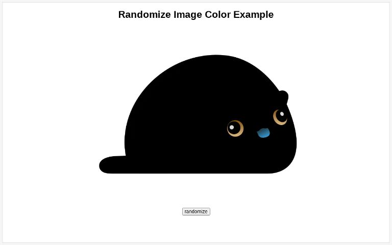 Randomize Image Color Example ― Perchance Generator