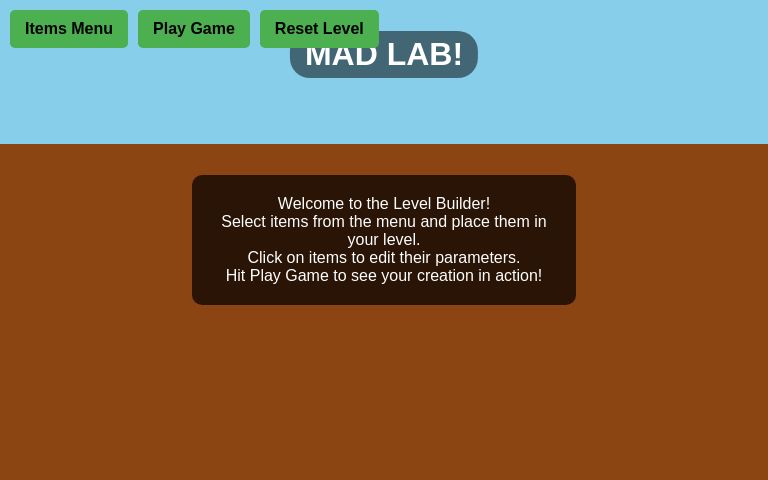 MAD LAB! ― Perchance Generator
