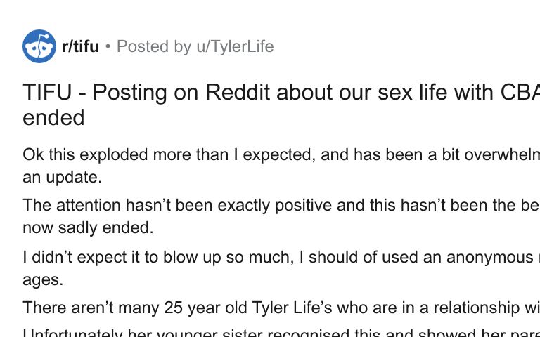 The Cbat Reddit Tifupdate ― Perchance Generator